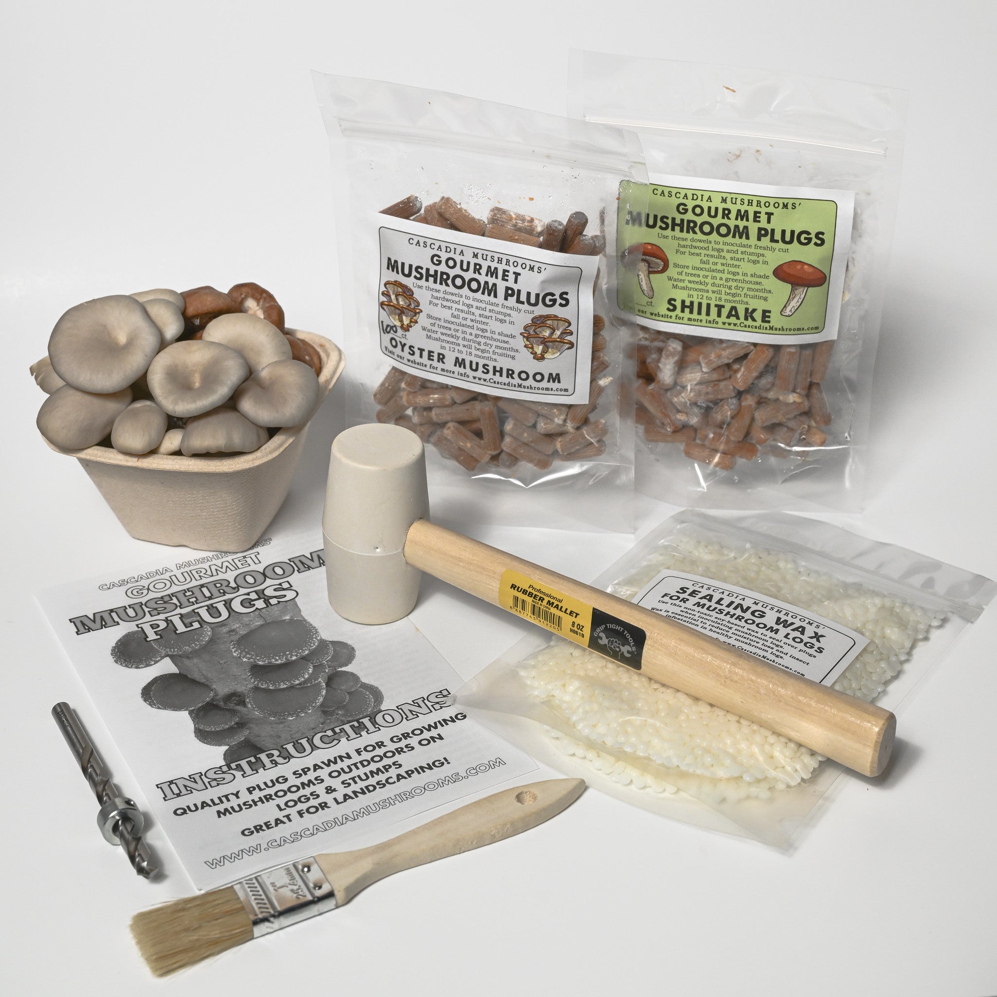 Mushroom Plug Tool Kit *PLUGS NOT INCLUDED* – Cascadia Mushrooms